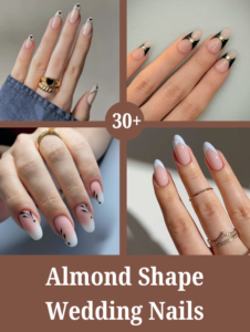 45+ Almond Shape Wedding Nails: Elegant and Flattering Styles for Your ...
